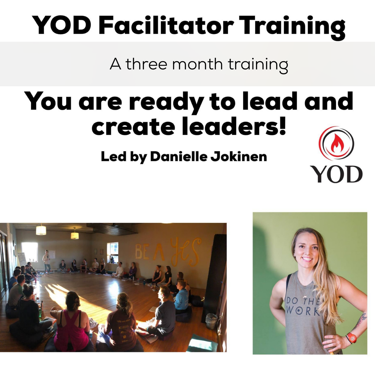 YOD Facilitator Training On line